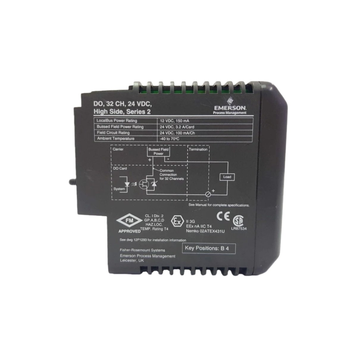 Emerson 12P3270X022 VE4003S2B1 Analog Input Card