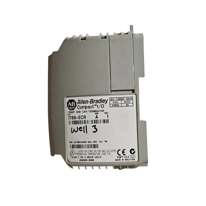 Allen-Bradley 1769-ECR Right End Cap Module – CompactLogix