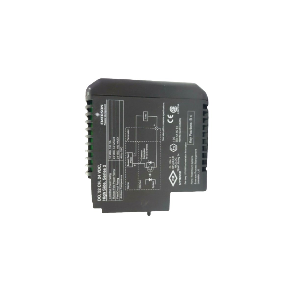 Emerson KJ3204X1-BK1 SE4002S1T2B6 Discrete Output Card