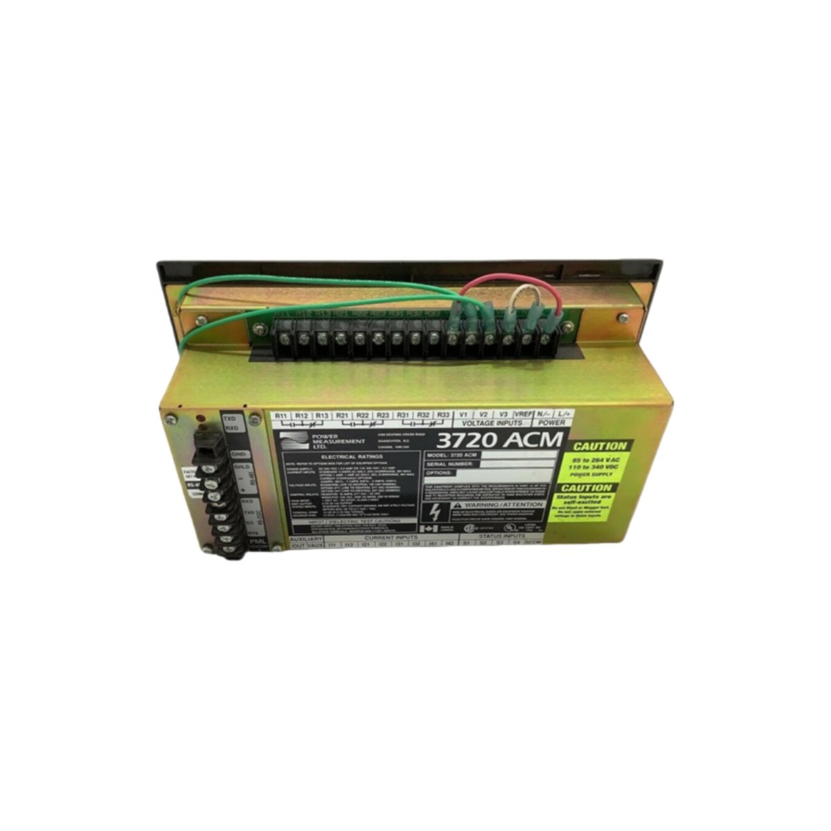 GE 3720 ACM 3-Phase Digital Meter