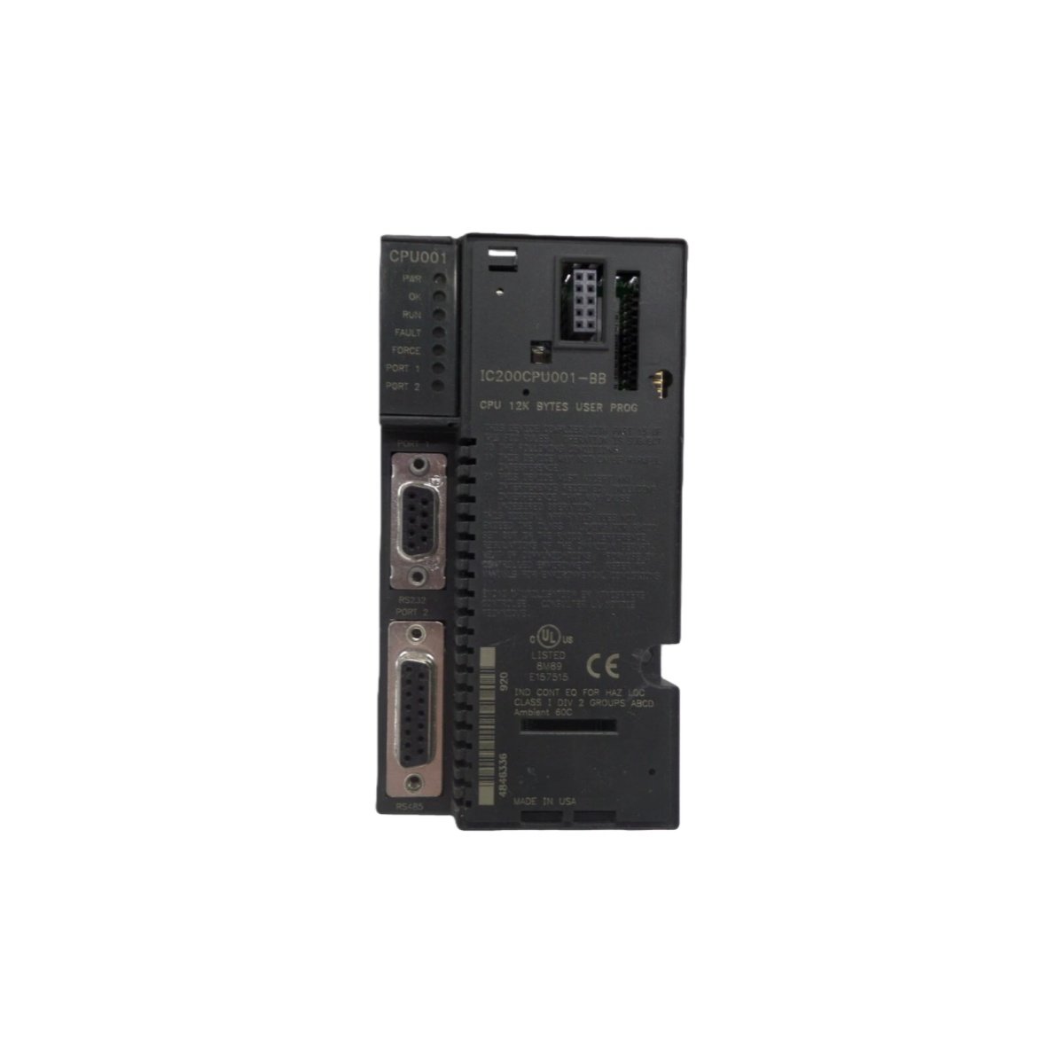 GE IC200CPU001 VersaMax CPU Module
